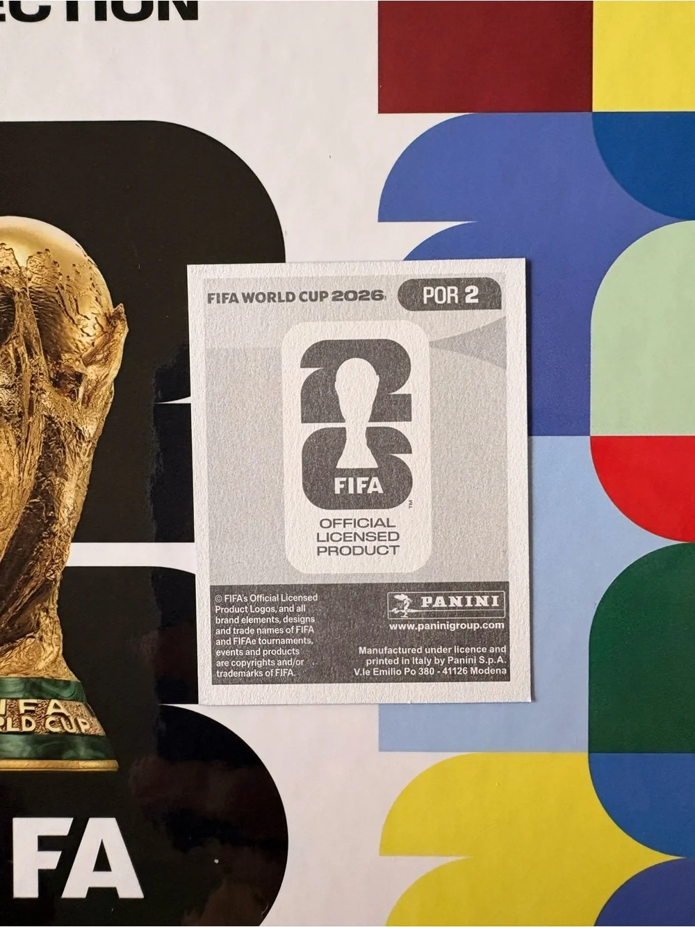 Panini | Design | Panini Fifa World Cup 226 Sticker Diogo Costa Fc ...